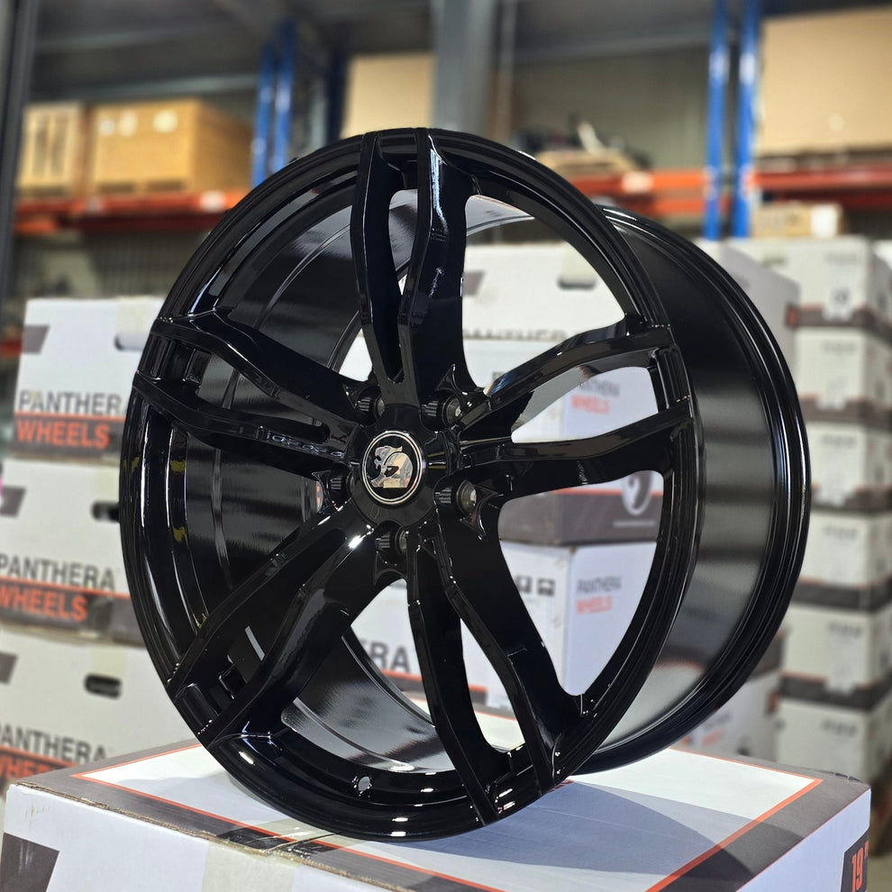 20" Rapier Wheels in Gloss Black, Staggered Fit – Koster Automotive